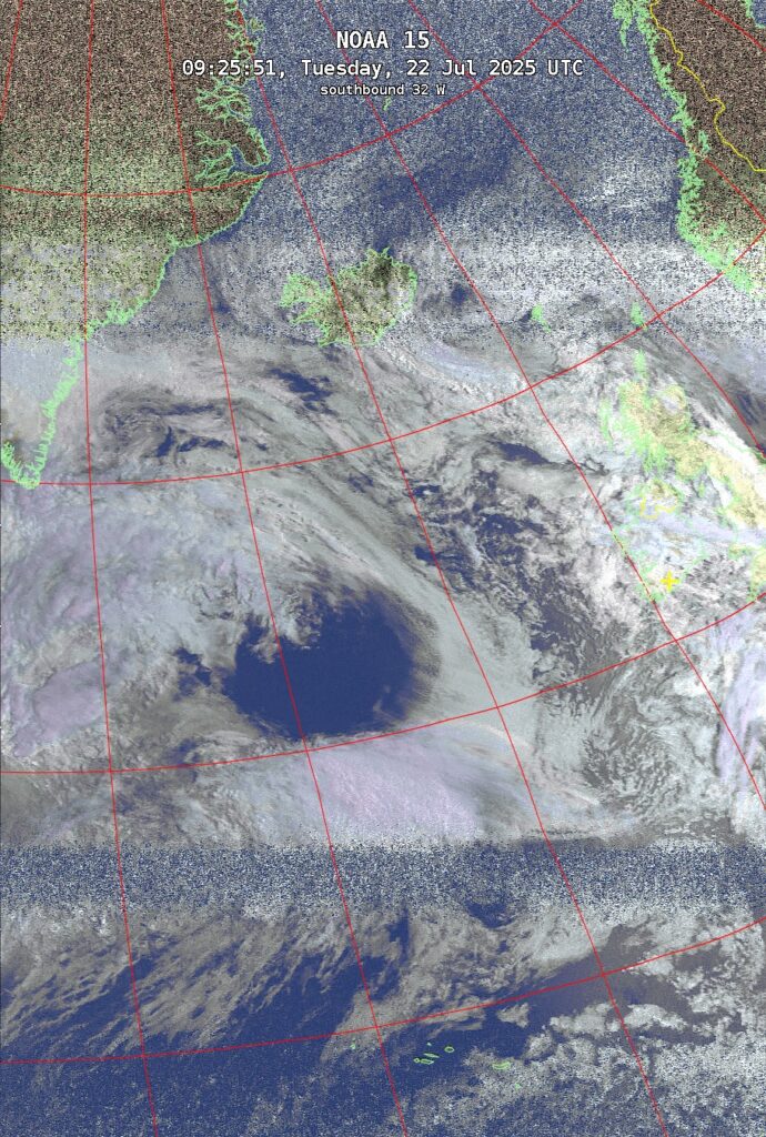 wx: Recorded NOAA 15 at 22 Jul 2025 09:25:49 UTC - wx