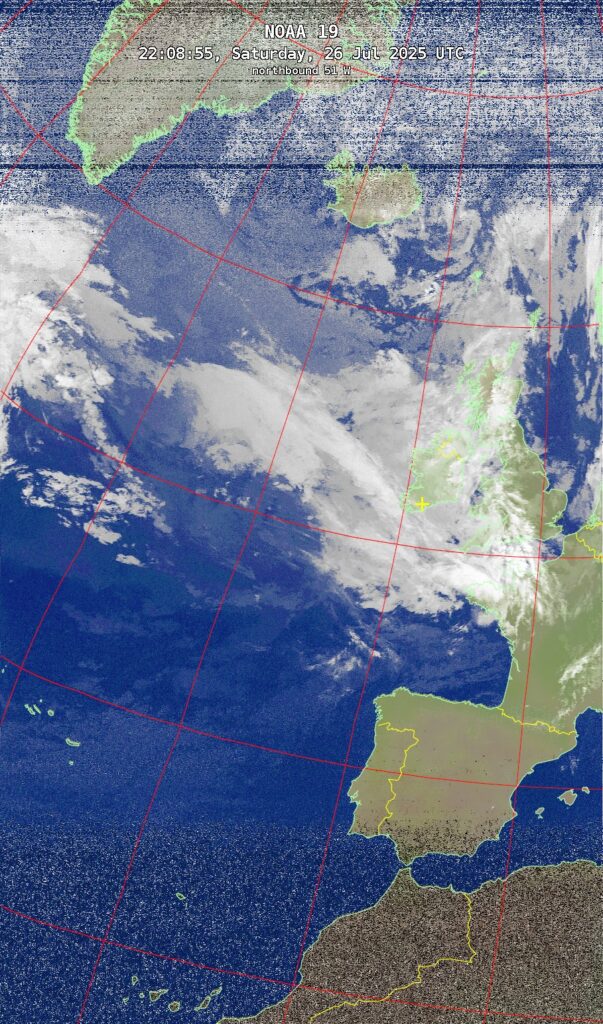 wx: Recorded NOAA 19 at 26 Jul 2025 22:08:54 UTC - wx